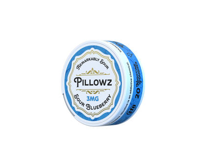Sour Blueberry Nicotine Pouches | Pillowz™ Nicotine Pouches – Pillowz ...